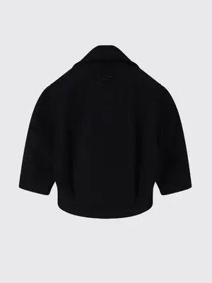 Balenciaga Double-breasted Relaxed Fit Coat In Wool Blend With Dropped Shoulders
