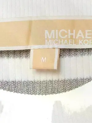 Michael Kors Striped Rib-knit Sweater