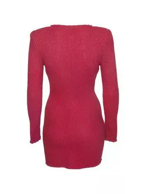 SELF-PORTRAIT Melange Knit Dress