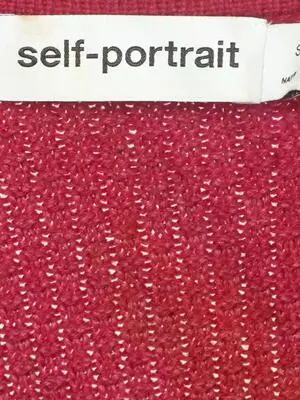 SELF-PORTRAIT Melange Knit Dress