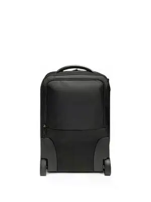 LANCEL Leather-trim Wheeled Backpack - Black