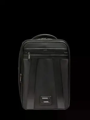 LANCEL Leather-trim Wheeled Backpack