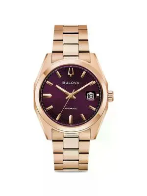 Bulova Surveyor 39mm Watch - Red