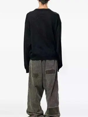 Mihara Yasuhiro Distressed Knit Sweatshirt