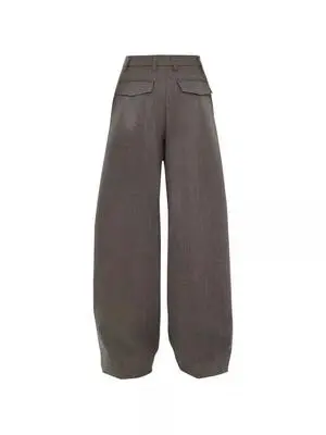 THELATEST Billie Pleated Wide-leg Trousers