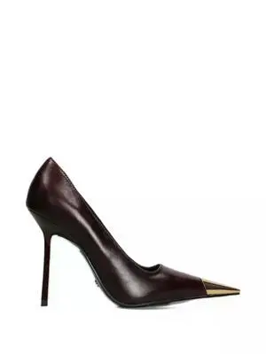 GOLD & ROUGE Lucy-b Metal-toe Pumps - Brown