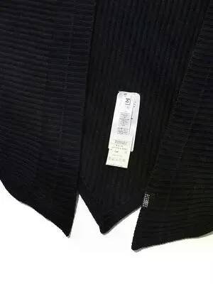 MAISON MARGIELA Ribbed-knit Triangular Scarf