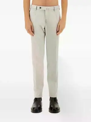 PT TORINO Buttoned Trousers - Neutrals