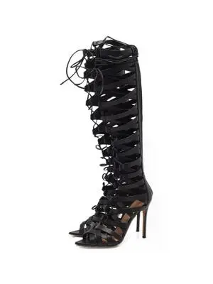 GIANVITO ROSSI Catherine Gladiator Boots