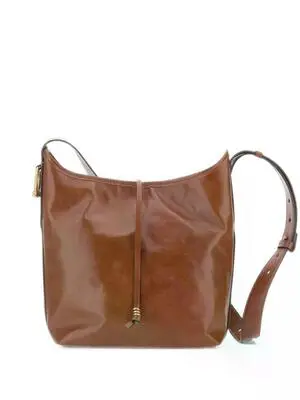 GIANNI CHIARINI Small Carla Leather Cross Body Bag - Brown