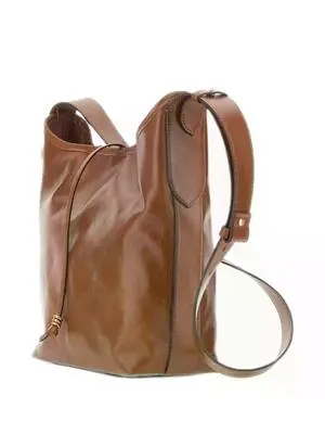 GIANNI CHIARINI Small Carla Leather Cross Body Bag - Brown