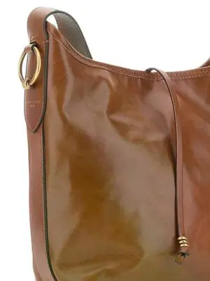 GIANNI CHIARINI Small Carla Leather Cross Body Bag - Brown