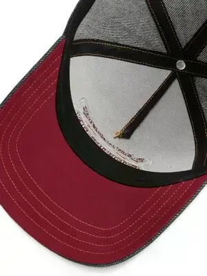 Stetson Logo-patch Denim Trucker Cap