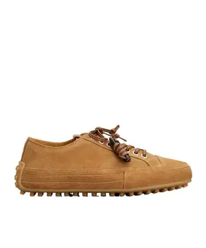 TOD'S Tassel-detail Suede Sneakers