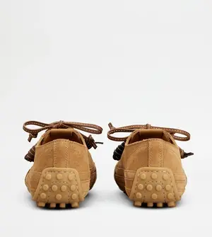 TOD'S Tassel-detail Suede Sneakers