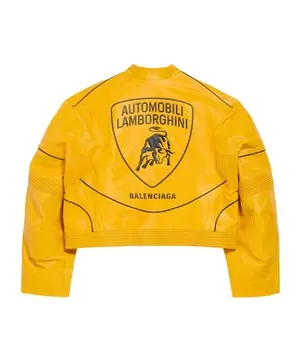 Balenciaga X Automobili Lamborghini Biker Jacket