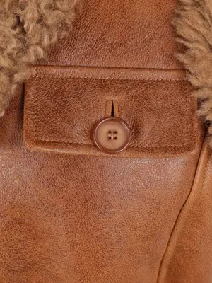 Chloé Shearling Leather Vest