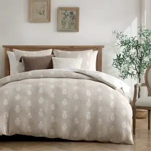 PERI HOME Wildflower Jacquard Comforter Set, Full/queen