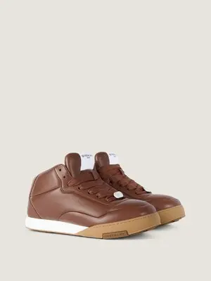Givenchy Puffy Yard Mid-top Sneakers In Nappa Leather