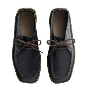 LEMAIRE Desert Mocassin In Veg Tanned Leather
