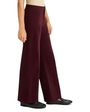 MATTY M Pippa Cotton Blend Corduroy Straight Pants - Fig