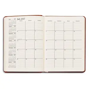 GRAPHIC IMAGE 2027 Leather Desk Diary