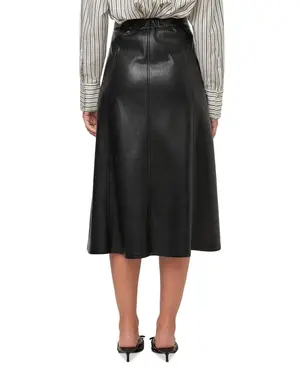 Fifteen Twenty Esmeralda Faux Leather Skirt