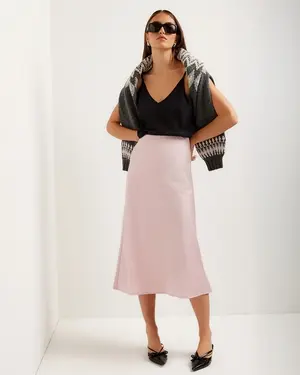 Fifteen Twenty Eva Midi Skirt