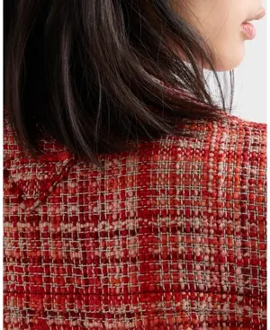 Prada Single-breasted Tweed Jacket