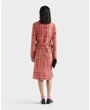 Prada Single-breasted Tweed Jacket
