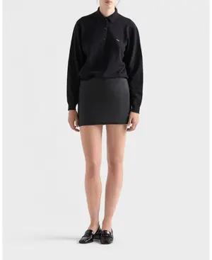 Prada Lightweight Re-nylon Miniskirt