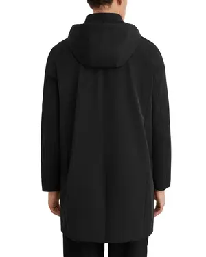 REISS Hilson Overcoat & Removable Quilted Gilet