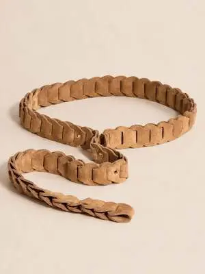 Alexis Hayse Belt 30mm - Crosta Suede Dune