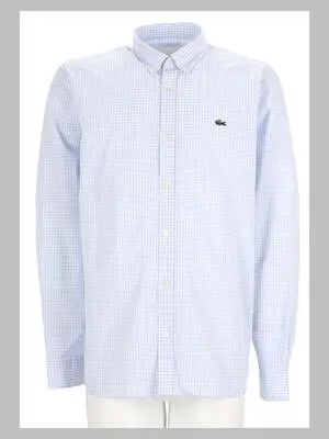 Lacoste 100% Cotton Shirt - Azure