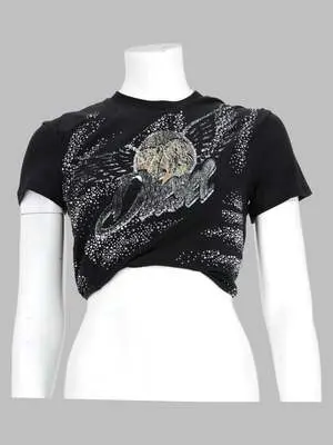 DIESEL® Diesel Women's 100% Cotton Mini Top Black