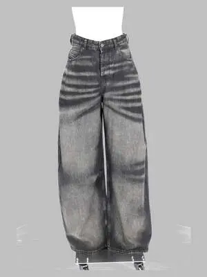 DIESEL® 100% Cotton Trousers - Black
