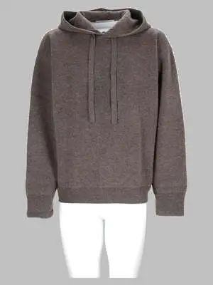 Studio Nicholson Wool-cashmere Hoodie Sweater With Hood