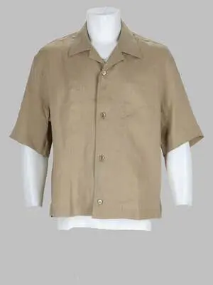 Studio Nicholson Linen Shirt - Beige