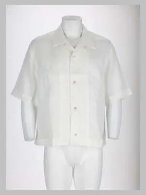 Studio Nicholson Linen Shirt - White