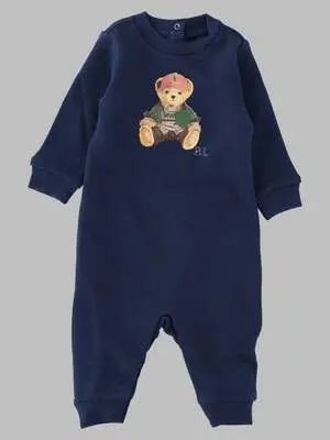 Polo Ralph Lauren Ribbed Knit Mini Coverall For Baby