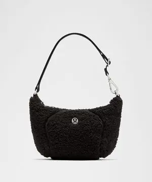 Lululemon City Essentials Mini Shoulder Bag 0.5l - Black/silver