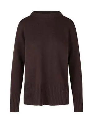 VANISE Denise Maxi Sweater Knit Top - Caffe
