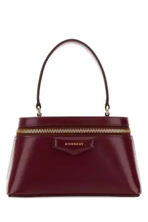 Givenchy Grape Leather Antigona Mini Handbag - Purple