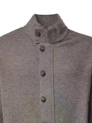 GALIANO Button-up Knitted Jacket