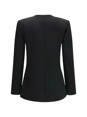THE ROW Ihami Wool Jacket - Black