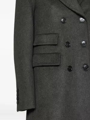 BLANCA VITA Double-breasted A-line Coat