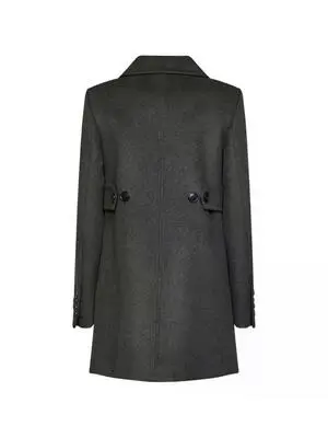 BLANCA VITA Double-breasted A-line Coat