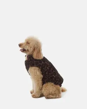 Apparis Pluto Leopard Pet Puffer - Dark Leopard