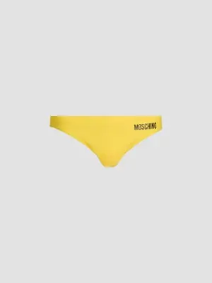 Moschino Smiley Face Swim Briefs - Yellow