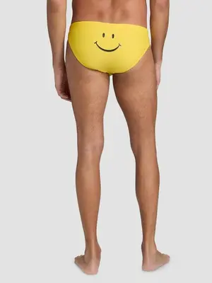Moschino Smiley Face Swim Briefs